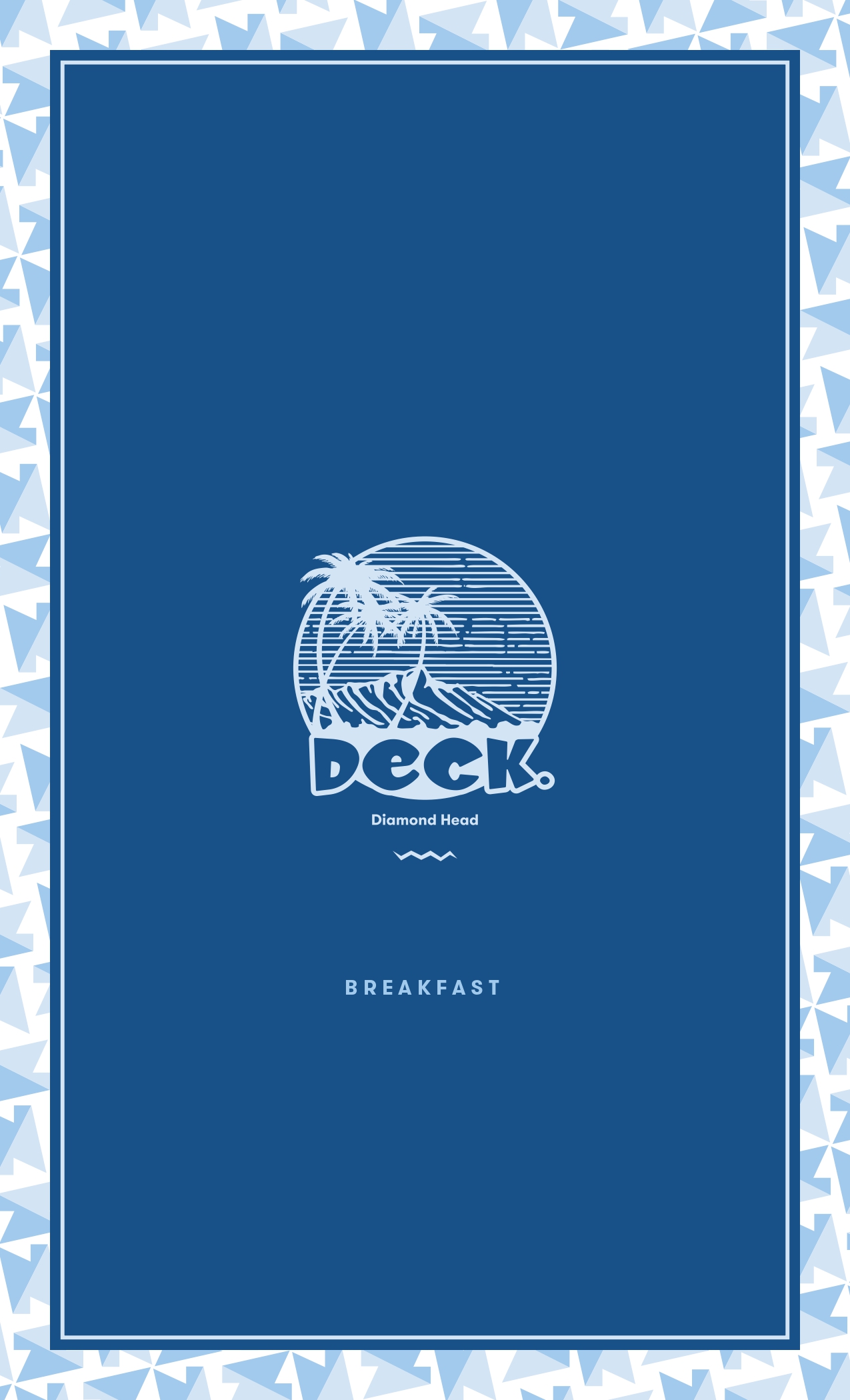 Restaurant Menu – Deck. Waikiki